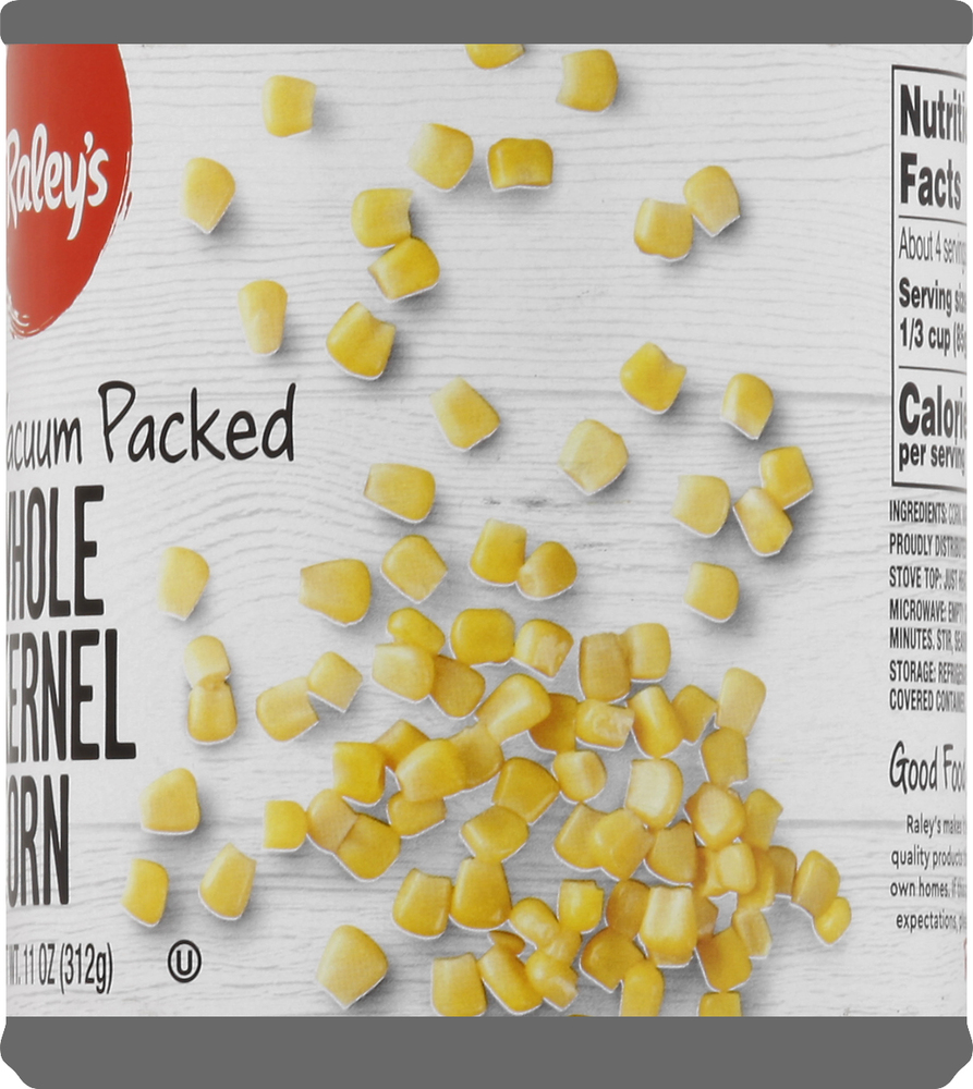Raley's Vacuum Packed Whole Kernel Corn-Planogram-Right