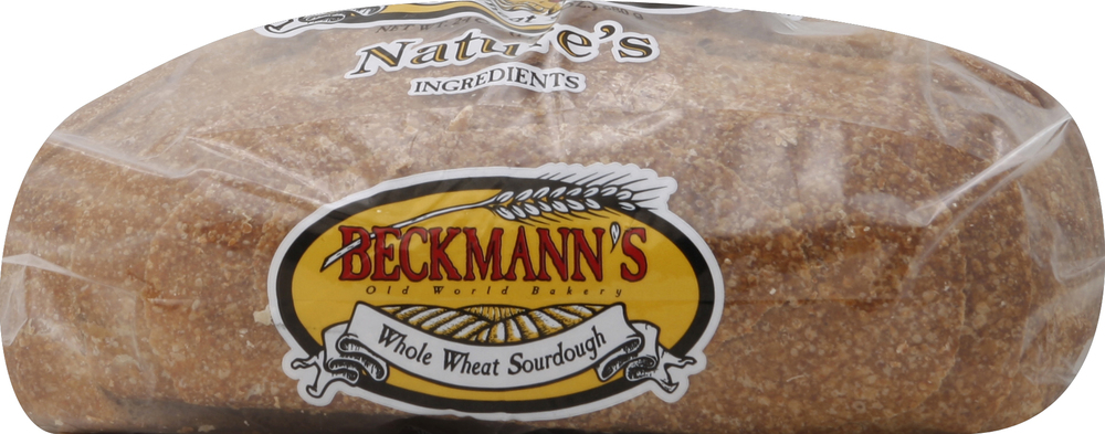 Beckmanns Old World Bakery Bread, Whole Wheat Sourdough-Ecom