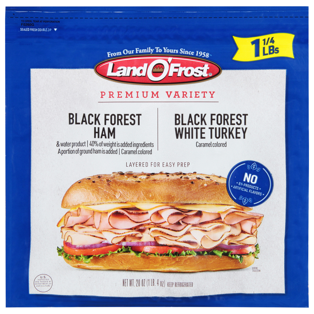 Land O'Frost Ham/White Turkey, Black Forest, Premium Variety-Main