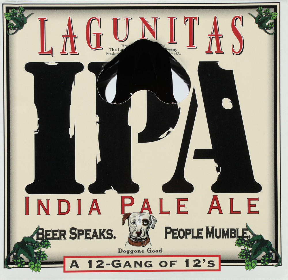 Lagunitas IPA 12 Pack, 12 fl. oz. Bottles-Planogram-Left