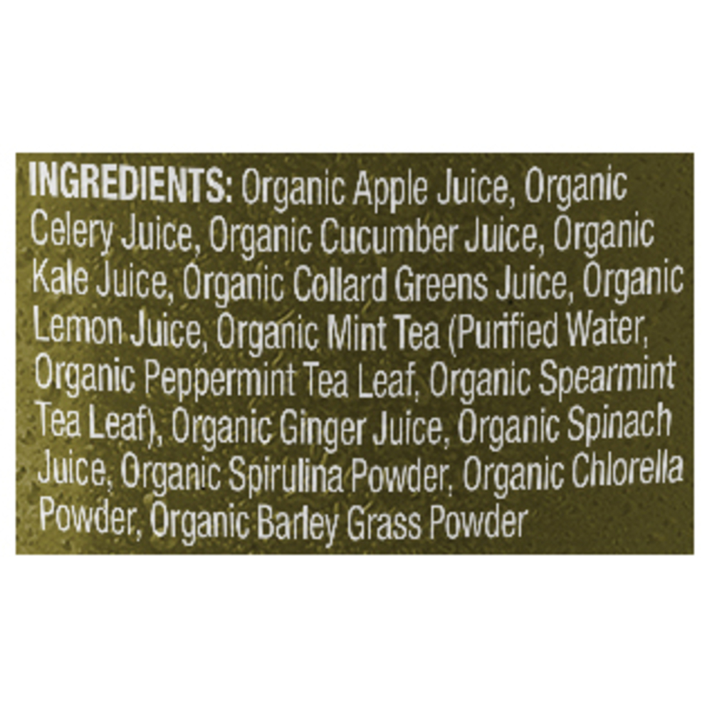 Suja Organic Vegetable & Fruit Juice Drink, Mighty Dozen-Ingredients
