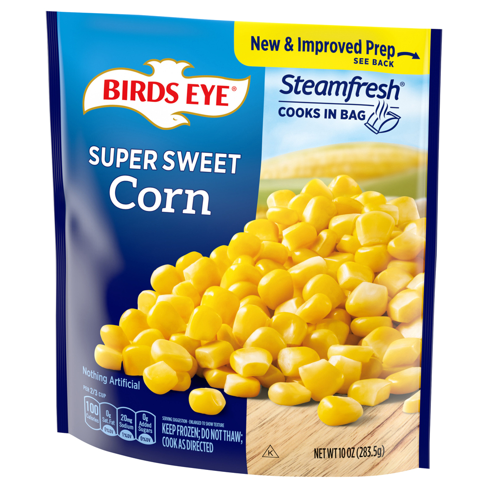 Birds Eye Steamfresh Super Sweet Corn-Front-Right-Elevated
