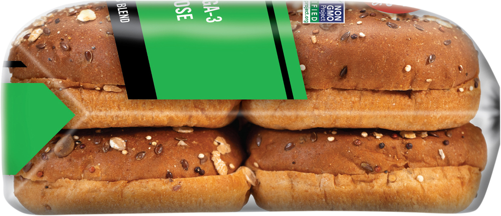 Dave's Killer Bread Organic 21 Whole Grains and Seeds Burger Buns ...