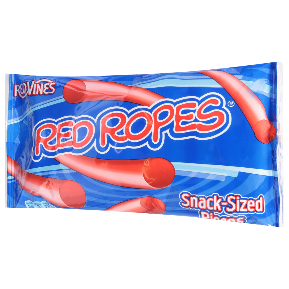 Red Vines Red Ropes, Snack-Sized Pieces-Front-Right-Elevated