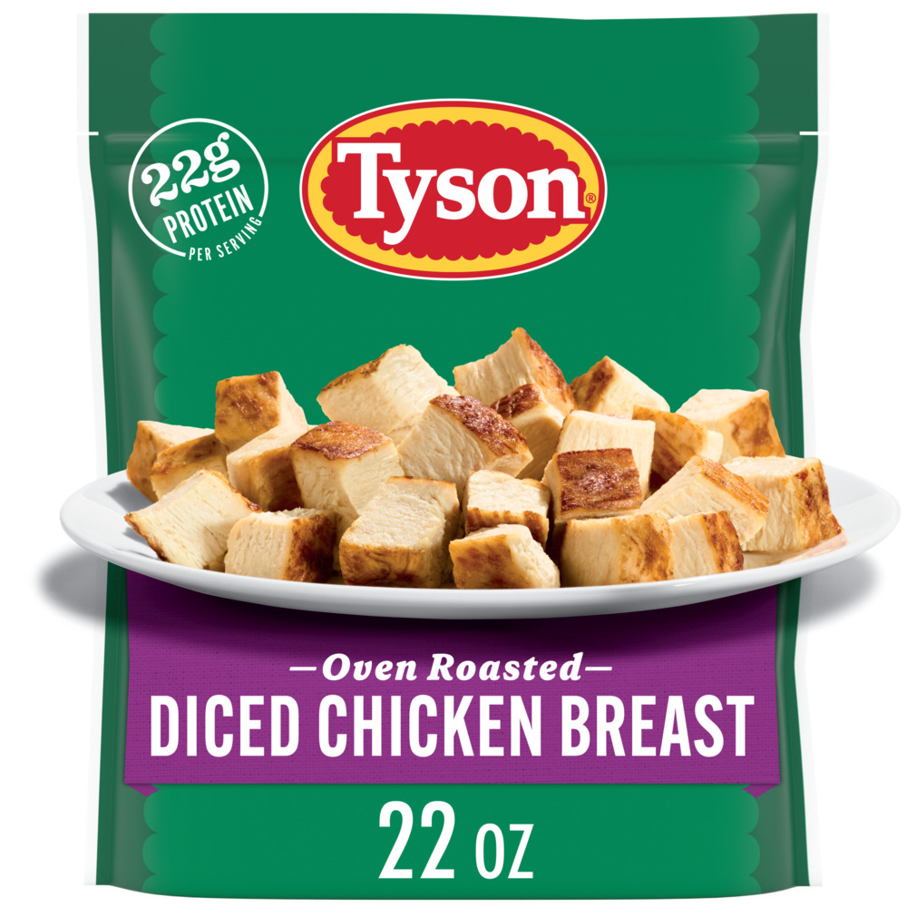 Tyson Grilled And Ready Oven Roasted Diced Chicken Breast-Main