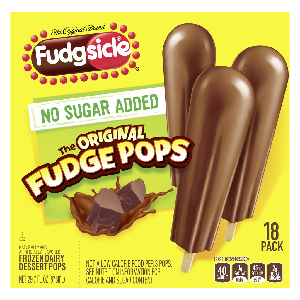 Fudgsicle Fudge Pops, The Original-Hero