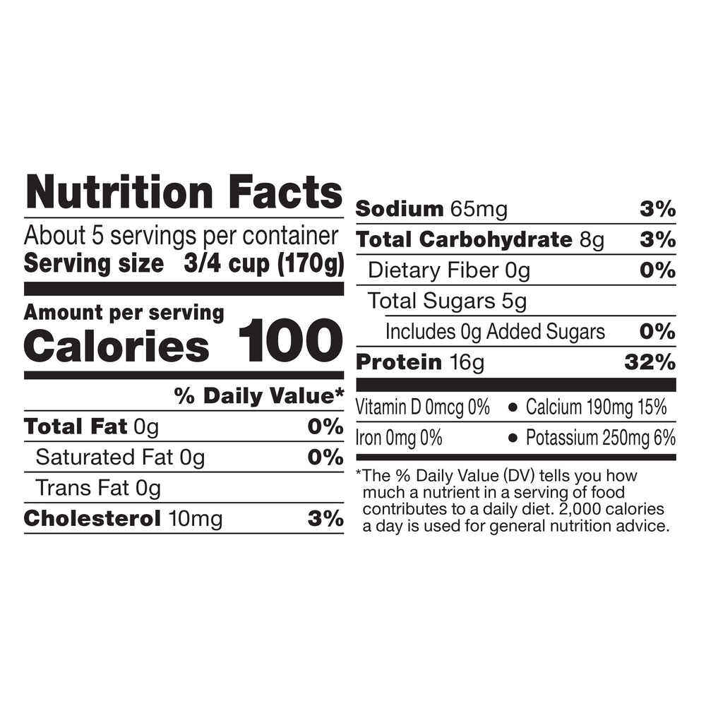 Wallaby Organic Yogurt, Nonfat, Plain, Aussie Greek Style-Nutrition-Facts