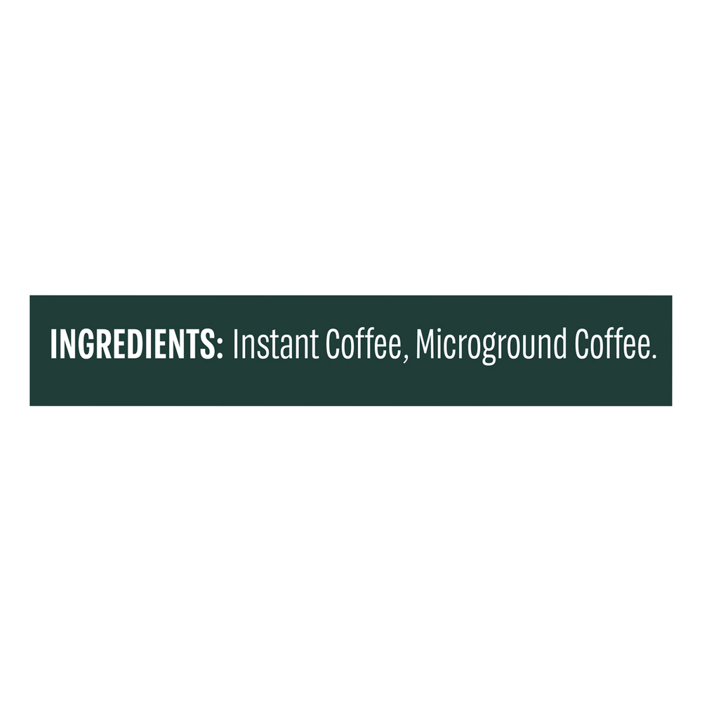 Starbucks Blonde Roast Premium Instant & Microground Coffee-Ingredients
