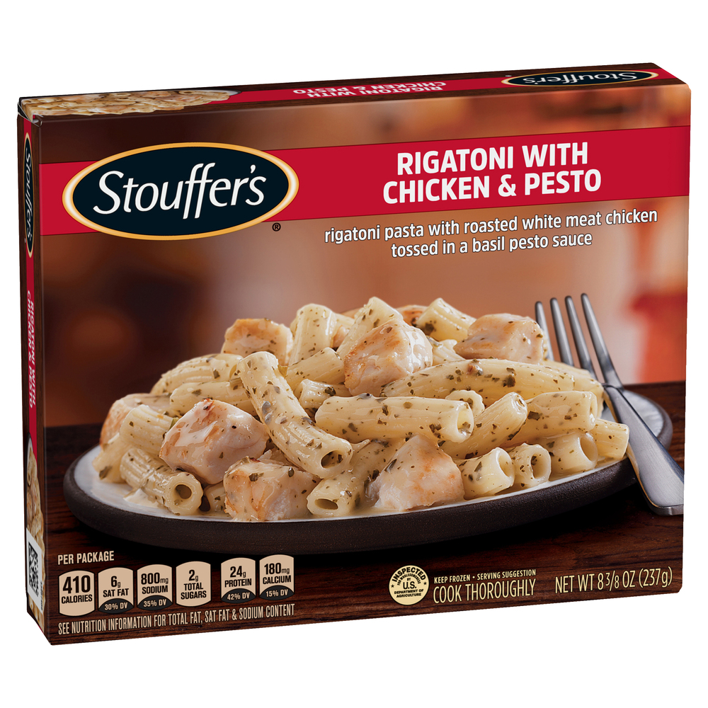 Stouffer's Rigatoni with Chicken & Pesto Frozen Meal 8.375 oz.-Main