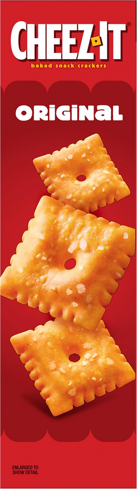 Cheez-It Baked Snack Crackers, Original-Planogram-Left