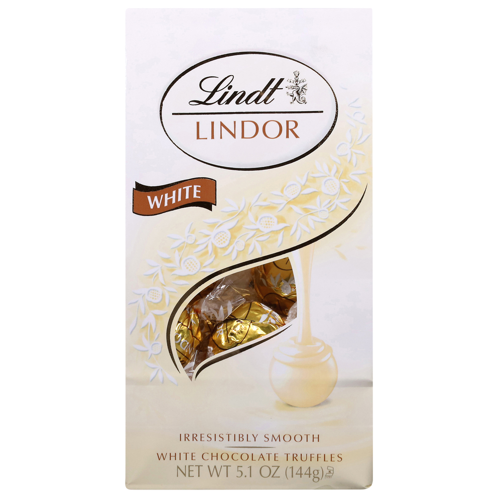 Lindt Lindor Chocolate Truffles, White-Main