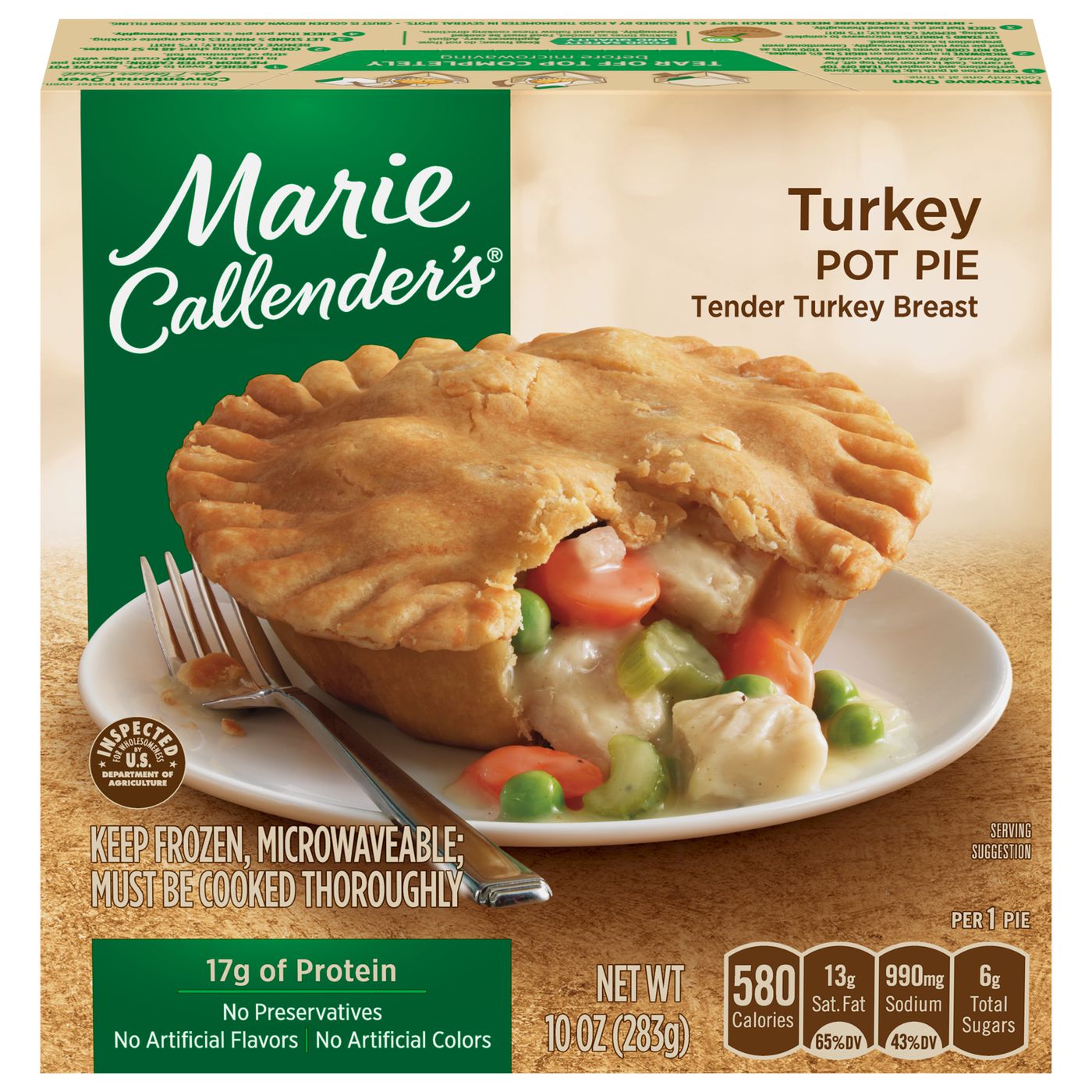 Marie Callender's Pot Pie, Turkey-Main