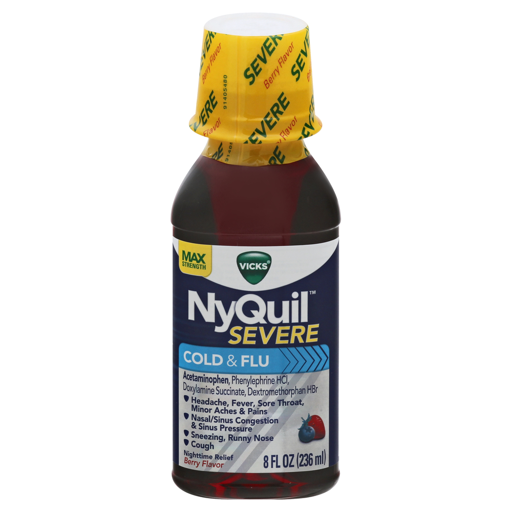 how does vicks nyquil work