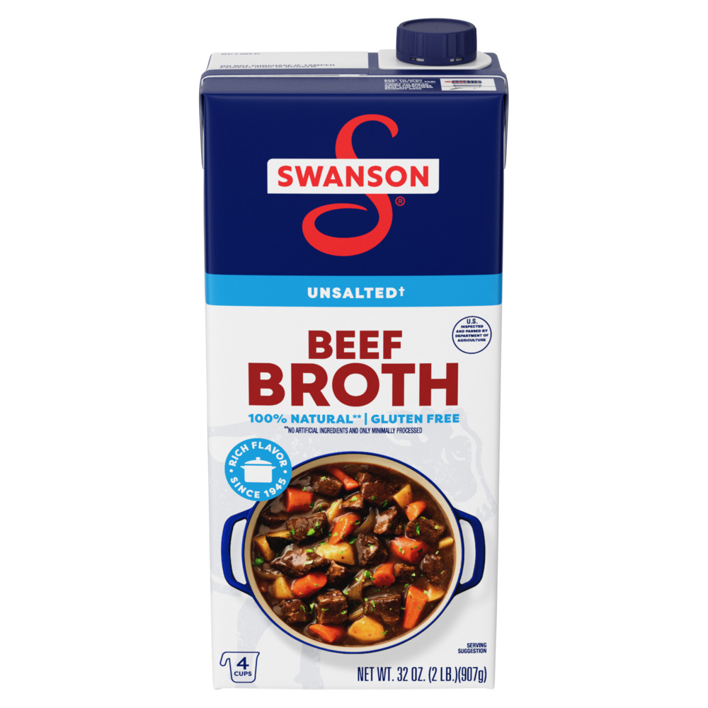 Swanson® Unsalted Beef Broth-Main