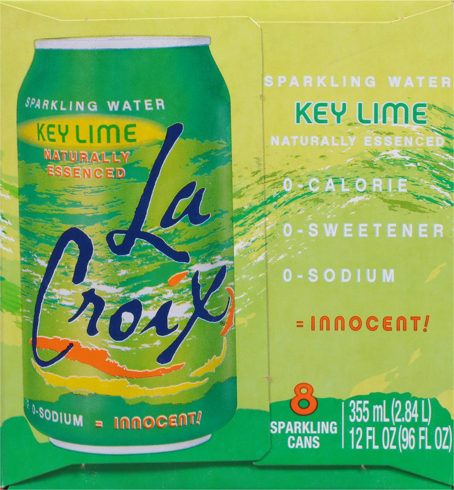 LaCroix Sparkling Water, Key Lime-Planogram-Left