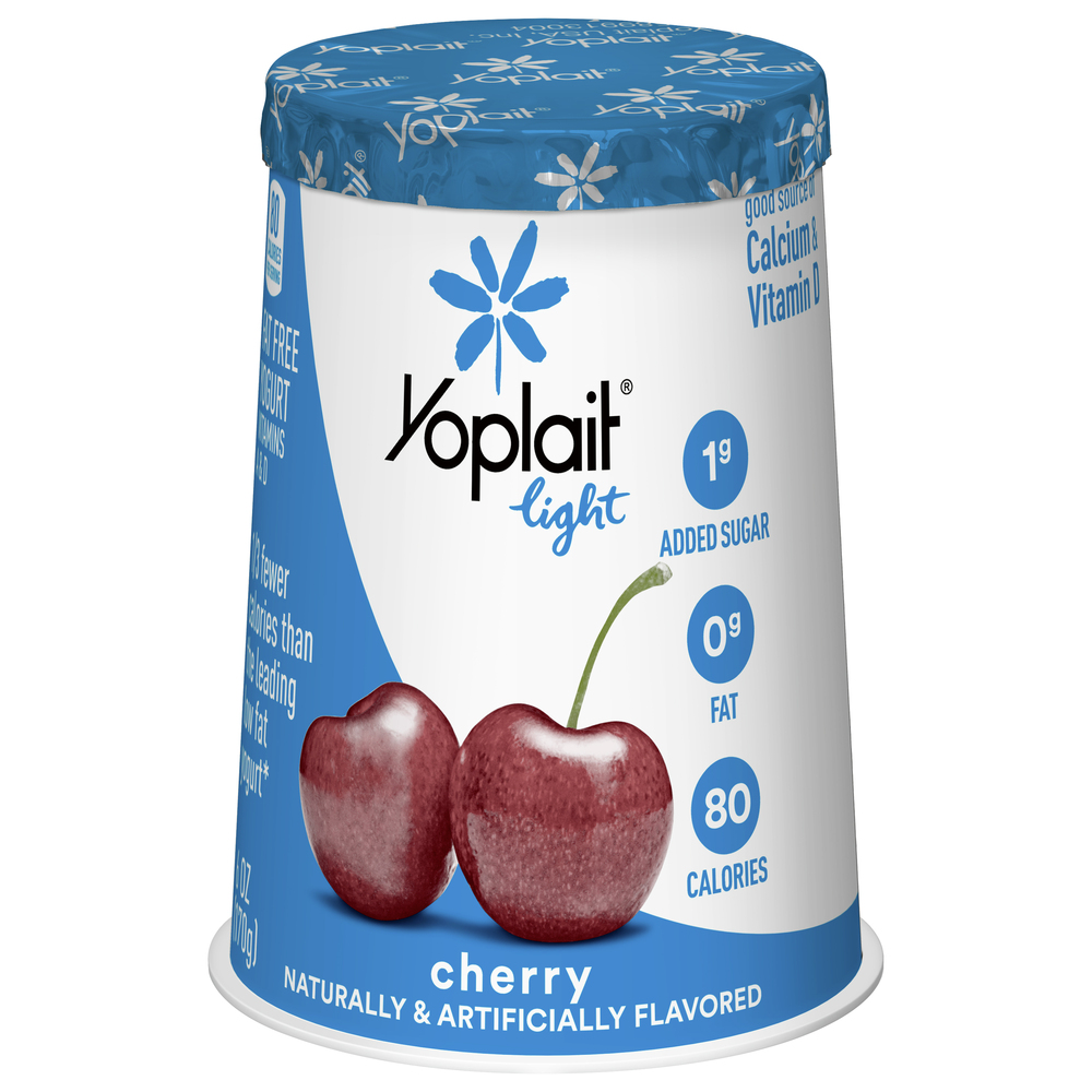 Yoplait Light Yogurt, Fat Free, Cherry-Main