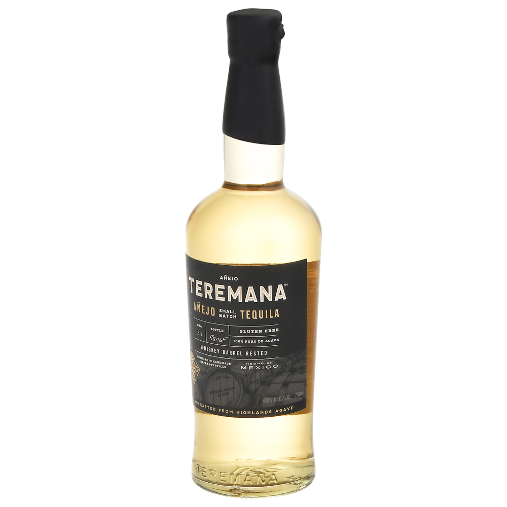 Teremana Tequila, Anejo-Front-Right-Elevated