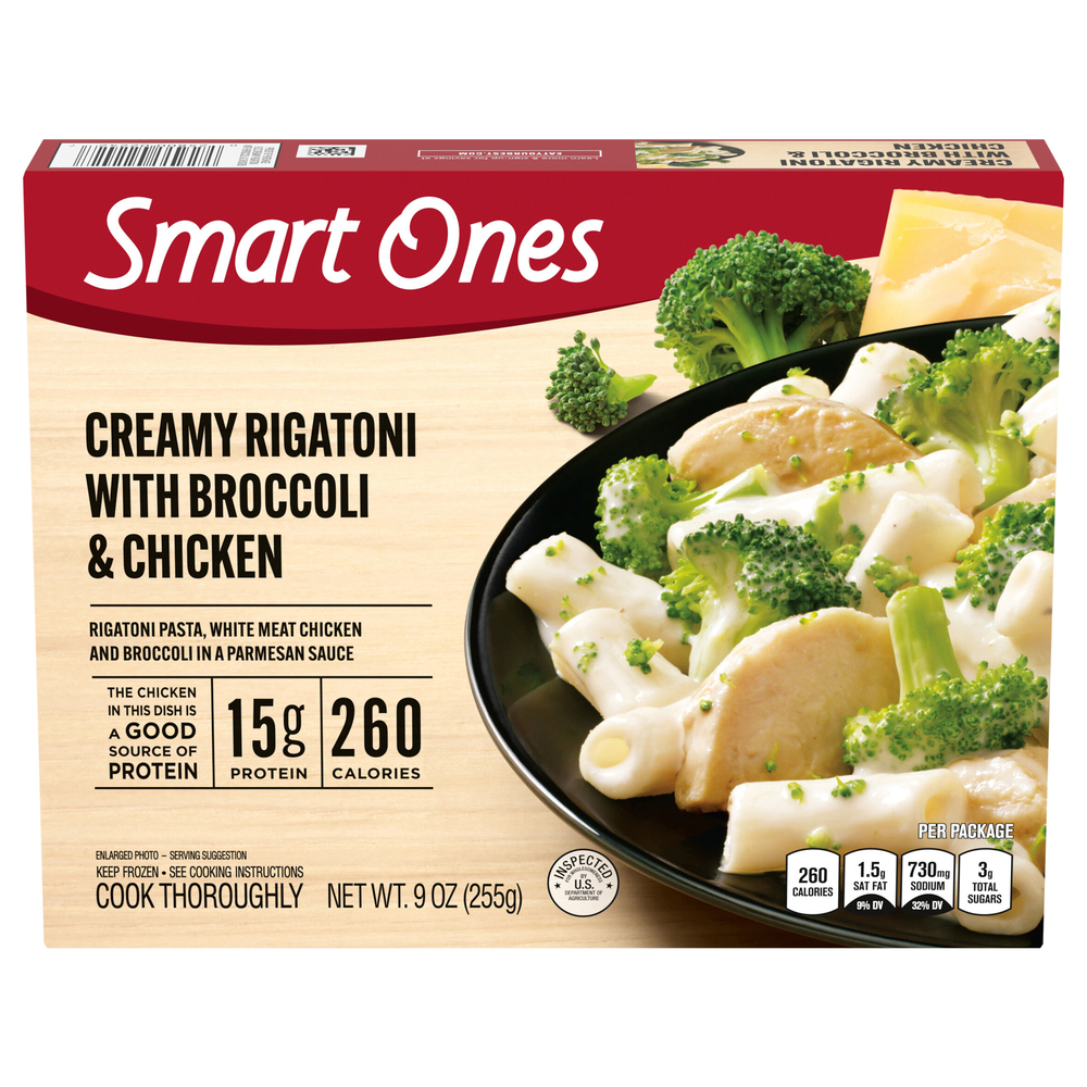 Smart Ones Creamy Rigatoni, with Broccoli & Chicken-Main