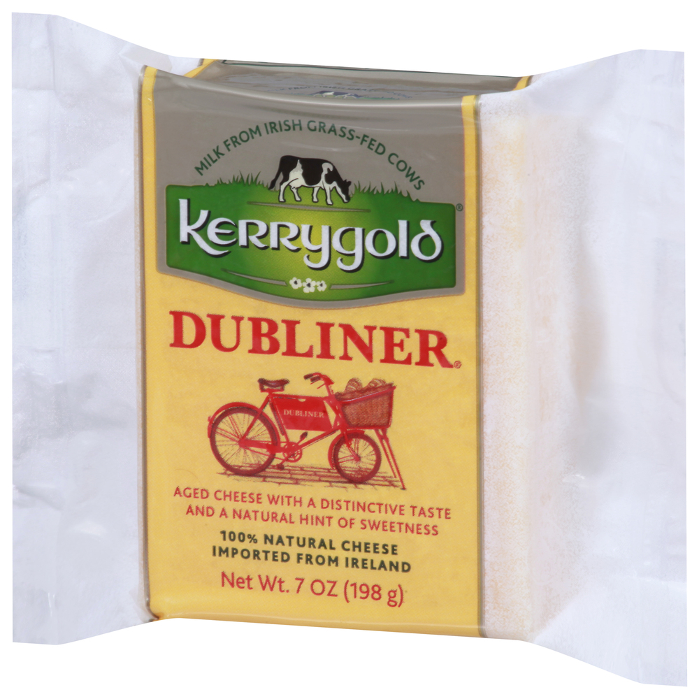 Kerrygold Cheese, Dubliner-Front-Right-Elevated