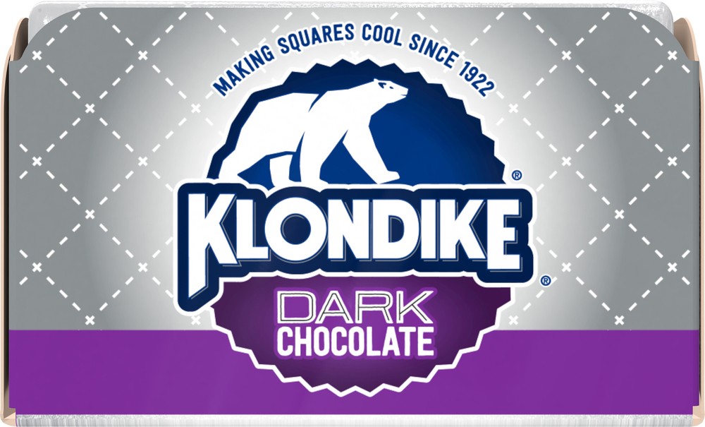 Klondike Frozen Dairy Dessert Bars Dark Chocolate Planogram Right
