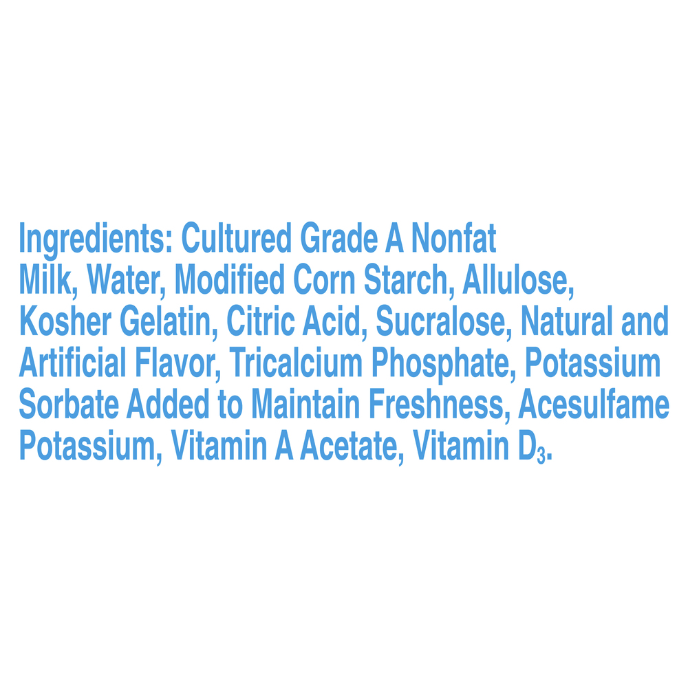 Yoplait Light Yogurt, Fat Free, Very Vanilla-Ingredients