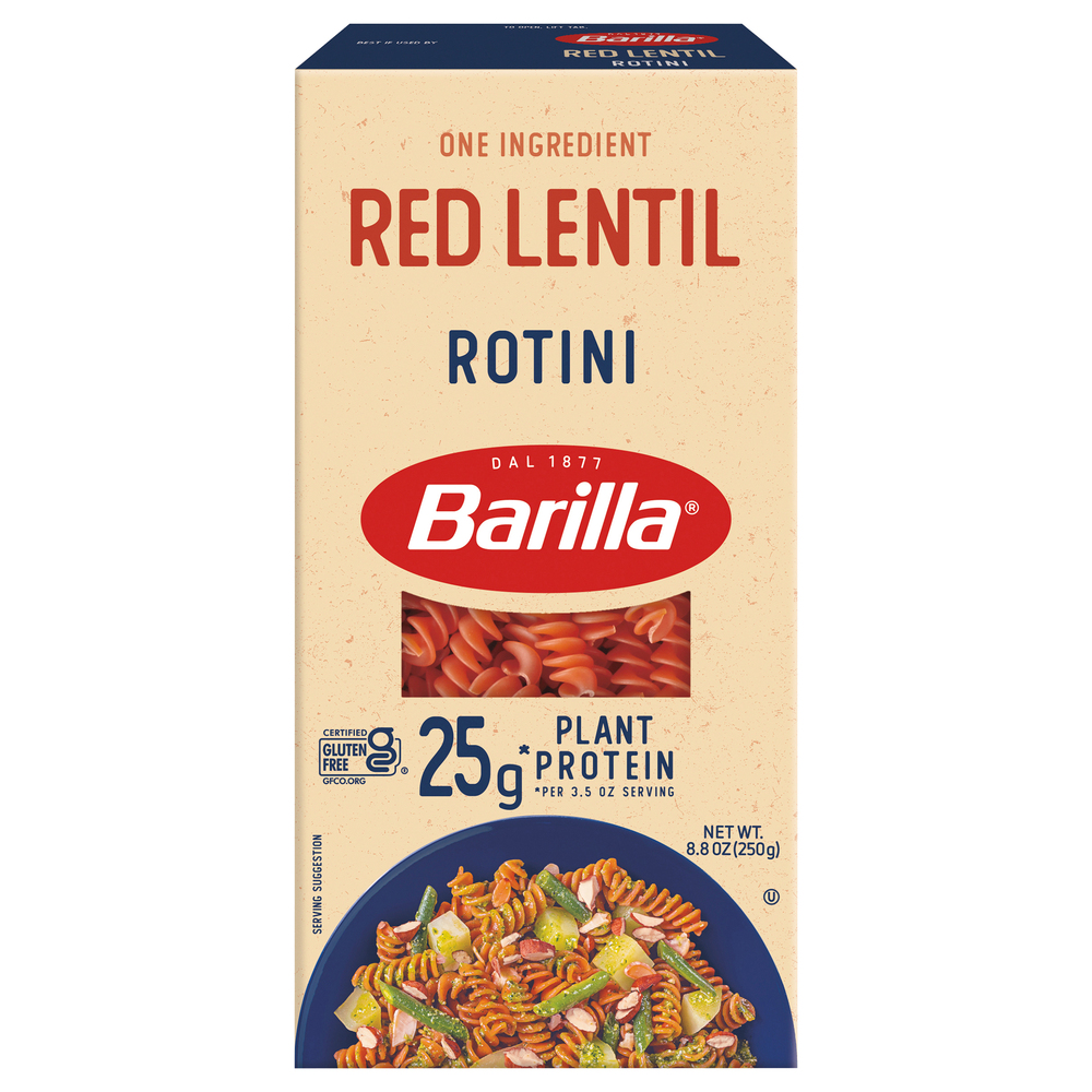 Barilla Red Lentil Gluten Free Rotini Pasta-Main