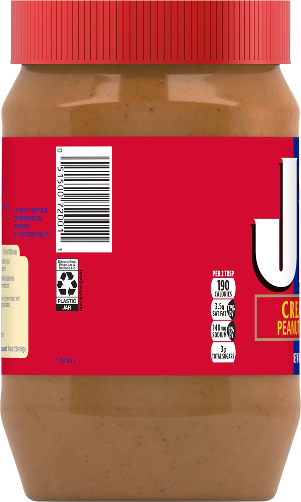 Jif Peanut Butter, Creamy-Planogram-Left