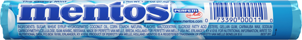 mint mentos ingredients