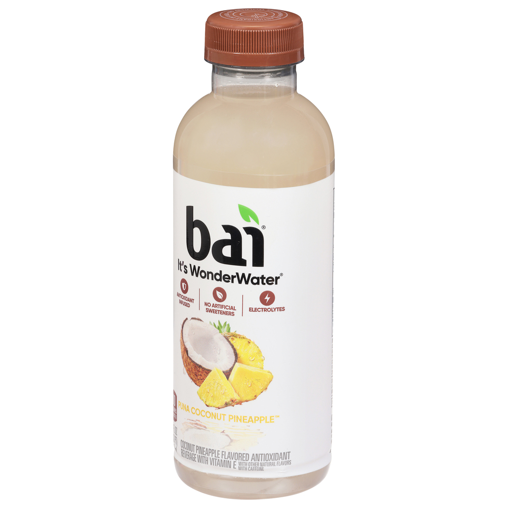 Bai Cocofusion Antioxidant Beverage, Puna Coconut Pineapple-Front-Right ...