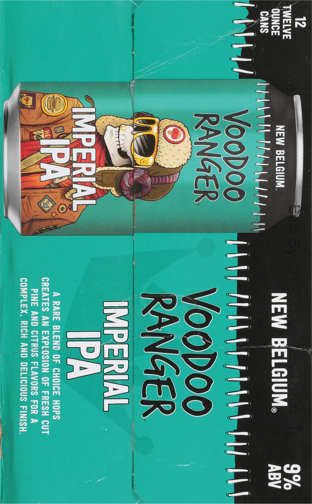 Voodoo Ranger Beer, Imperial IPA-Planogram-Right