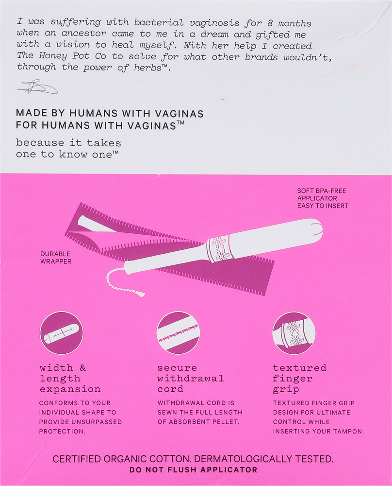 Honey pot tampons store