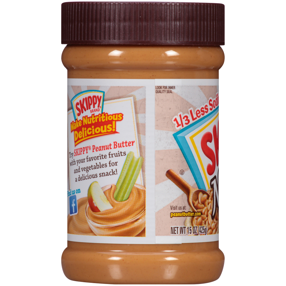Skippy Natural Creamy Peanut Butter Spread-Planogram-Left
