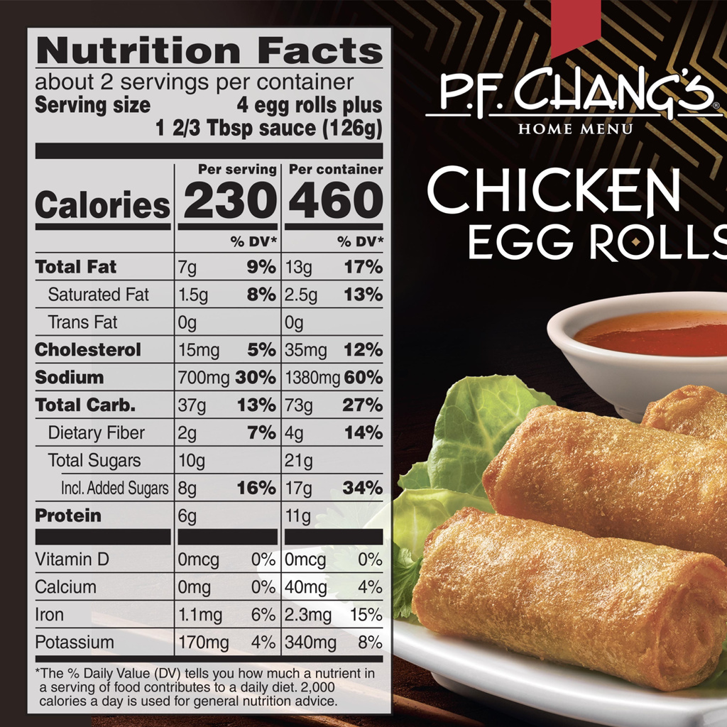 single egg roll protein