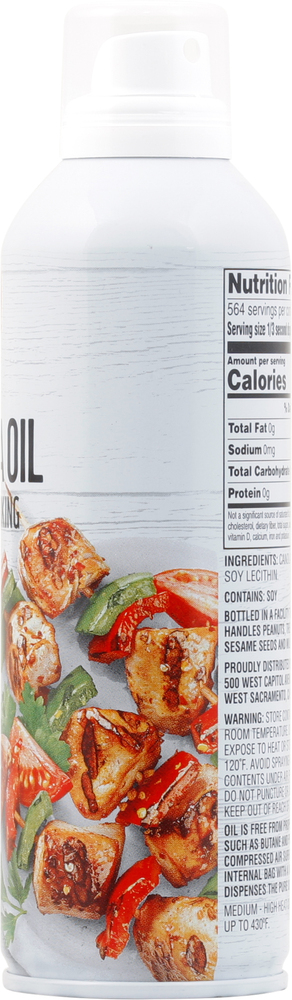 Raley's Cooking Spray, Nonstick, Canola Oil-Planogram-Right
