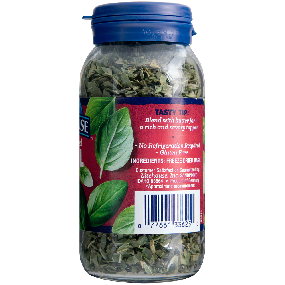 Litehouse Herb, Freeze -Dried Basil-Planogram-Right