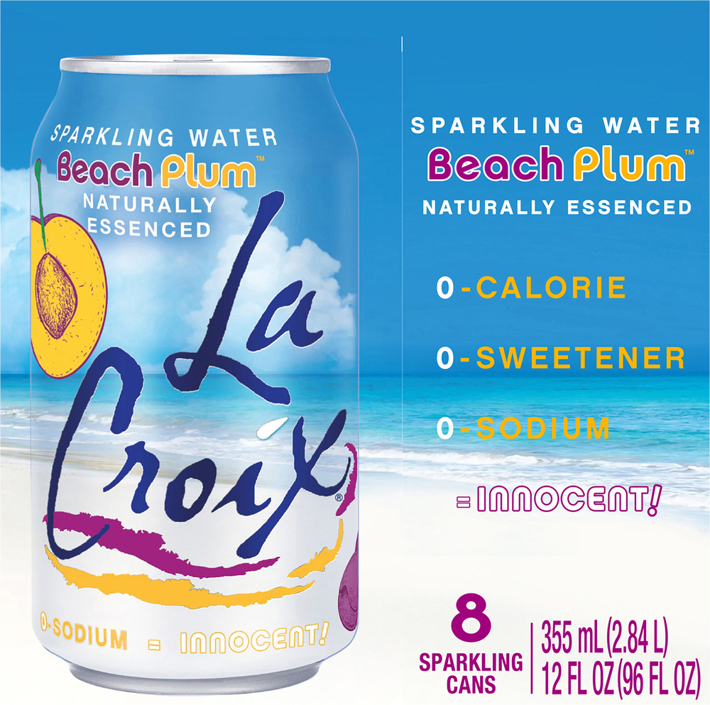 LaCroix Sparkling Water, Beach Plum-Planogram-Right