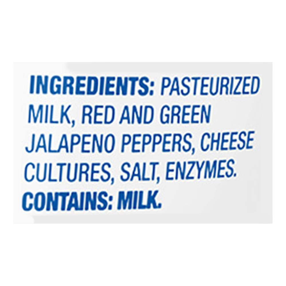 Galbani Cheese Sticks, Pepper Jack-Ingredients