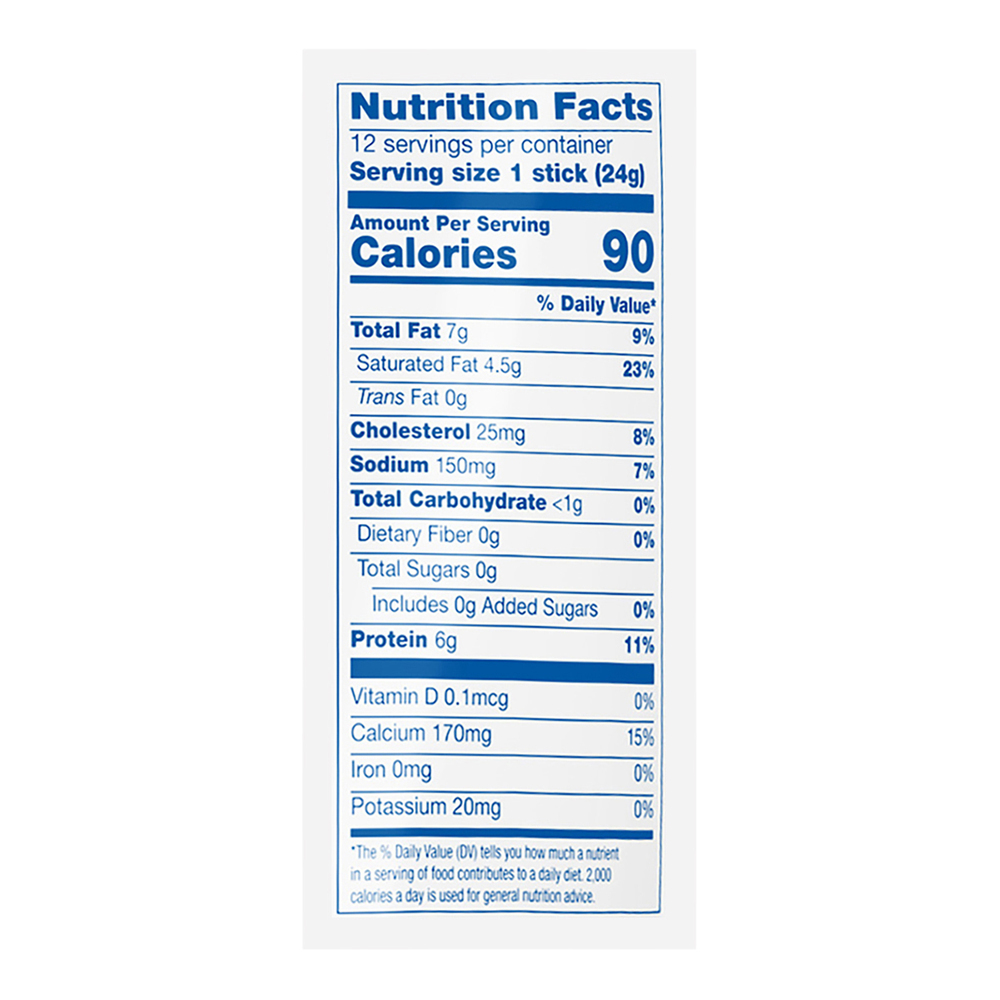 Galbani Cheese Sticks, Pepper Jack-Nutrition-Facts