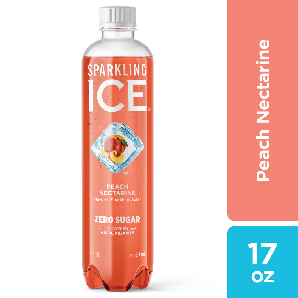 Sparkling Ice Sparkling Water, Zero Sugar, Peach Nectarine-Main
