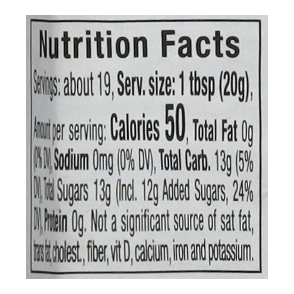 Bonne Maman Preserves, Mixed Berries-Nutrition-Facts