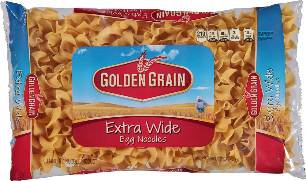 Golden Grain Egg Noodles, Extra Wide-Main