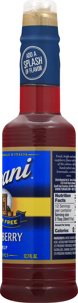 blue raspberry candy syrup