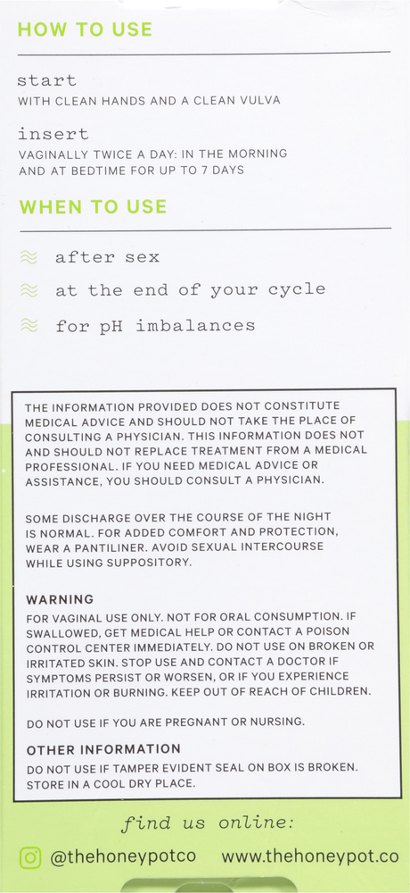 suppository instructions nursing