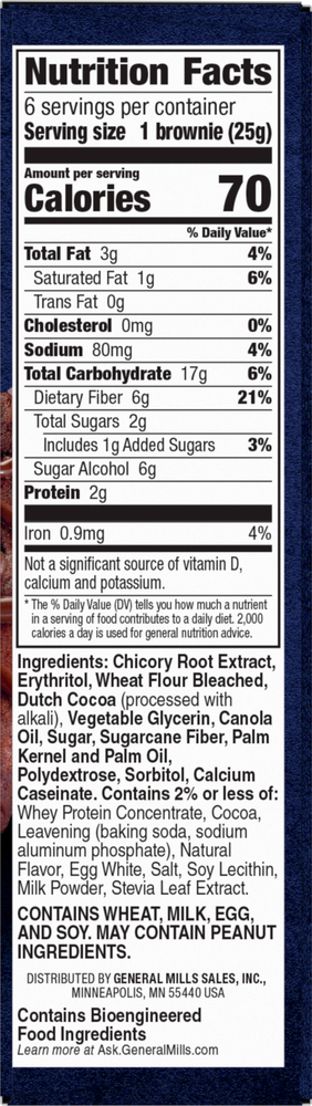 Fiber One Brownies, Chocolate Fudge-Planogram-Right