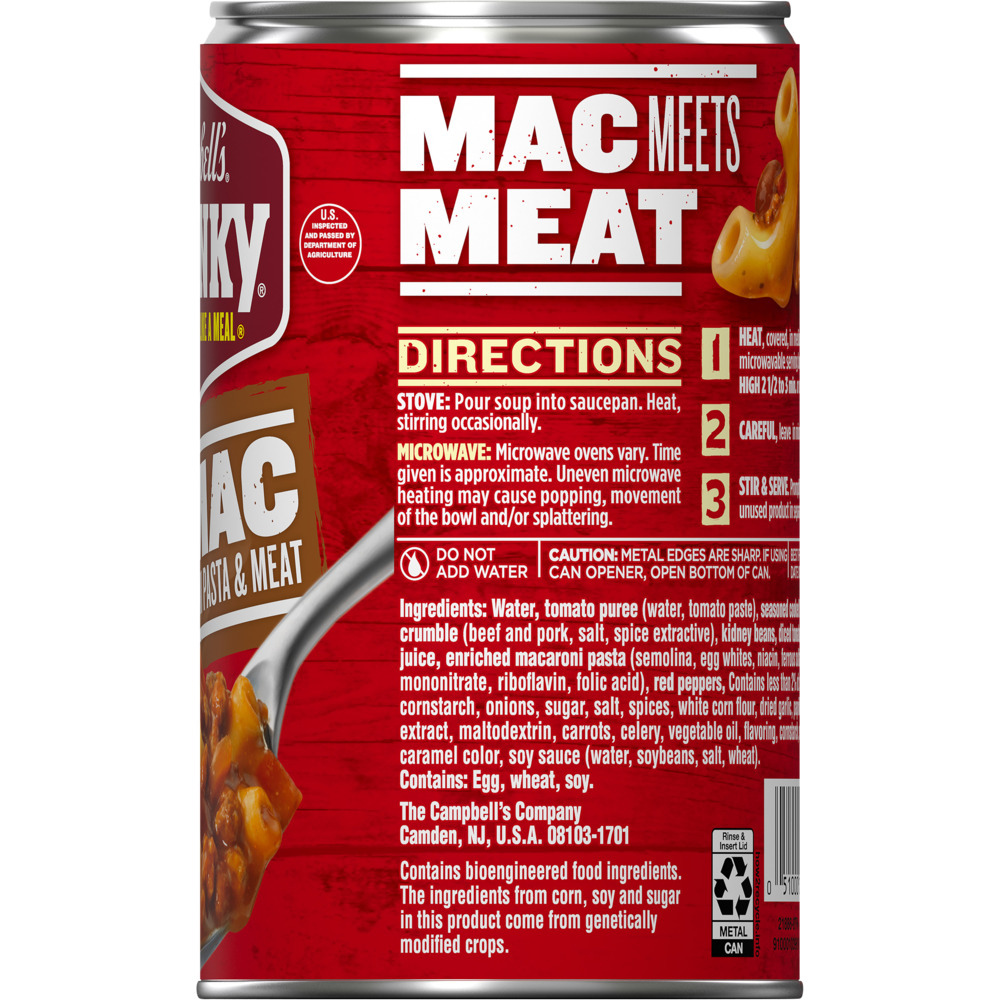 Campbell's Chunky Soup, Chili Mac-Planogram-Right