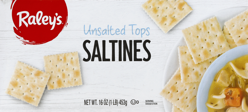 Raley's Unsalted Saltines-Main