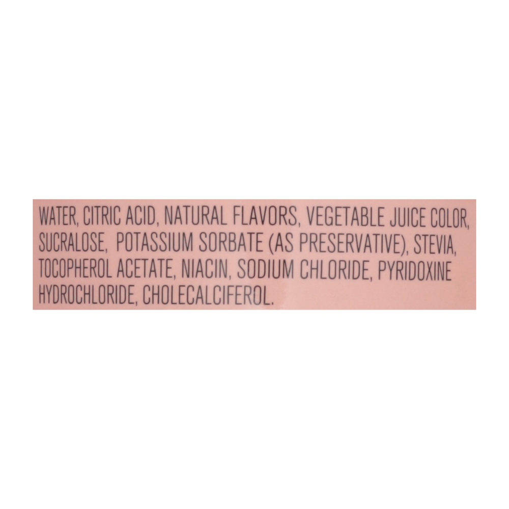 Sodastream Drink Mix, Strawberry Watermelon-Ingredients