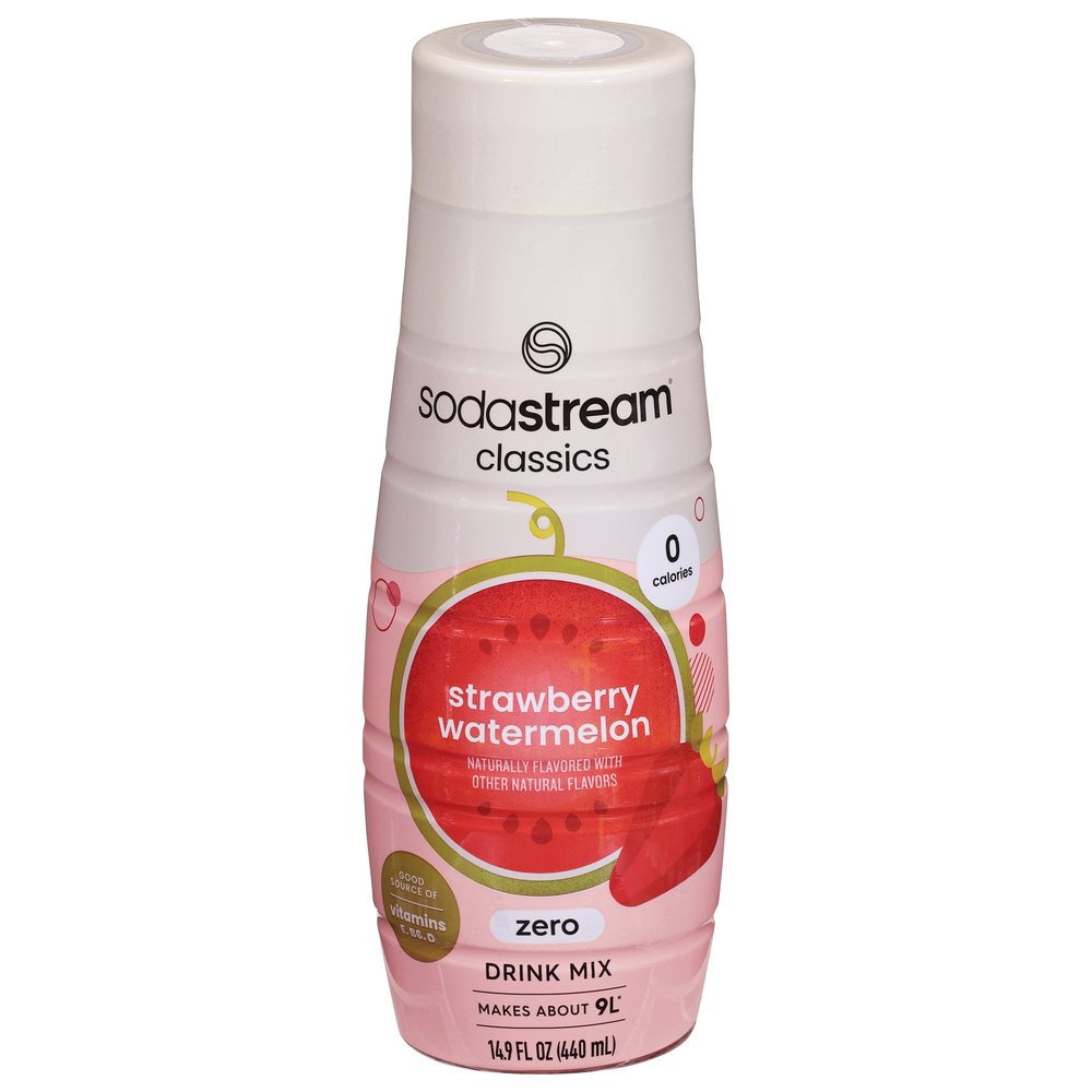 SodaStream Classics Drink Mix, Strawberry Watermelon, Zero-Main