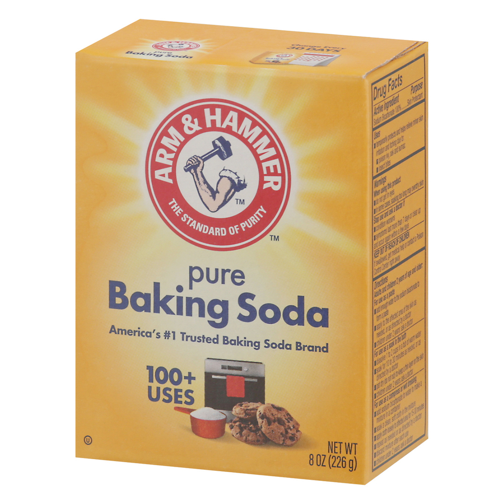 Arm & Hammer Baking Soda, Pure-Front-Right-Elevated
