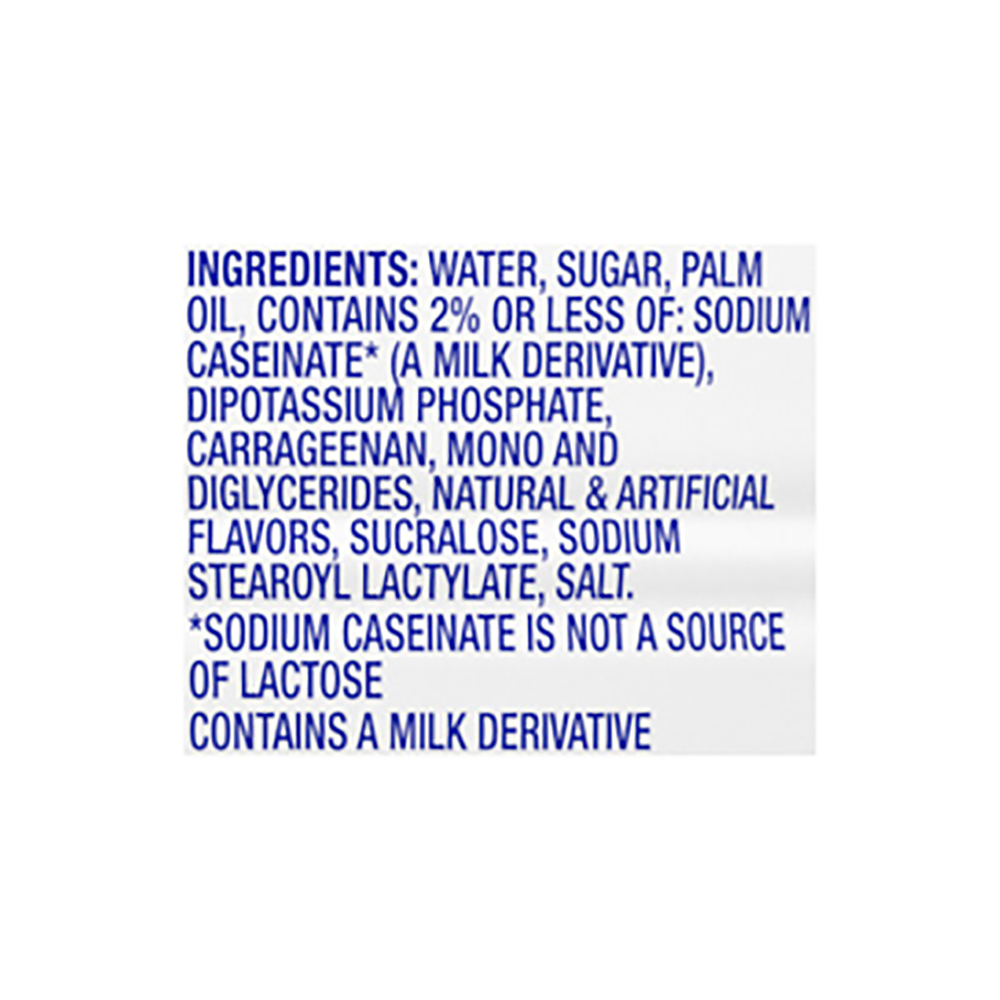 International Delight Coffee Creamer, Sweet & Creamy-Ingredients